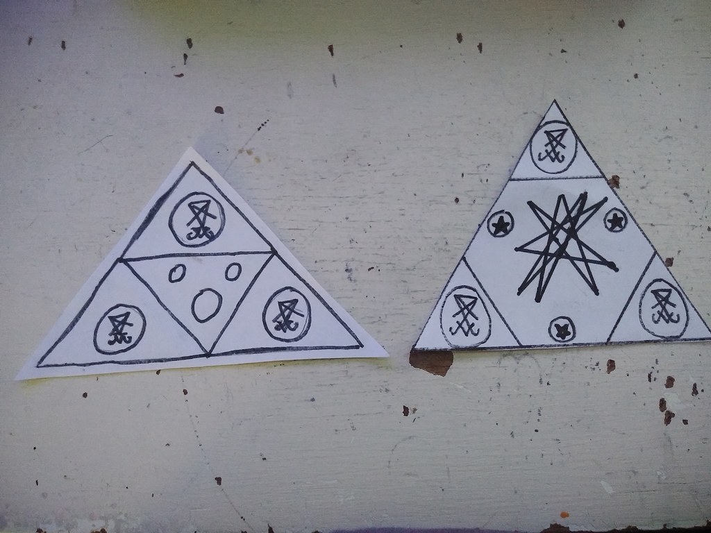 Lucifers Evocation/Invocation Triangle - Spirits, Evocation ...